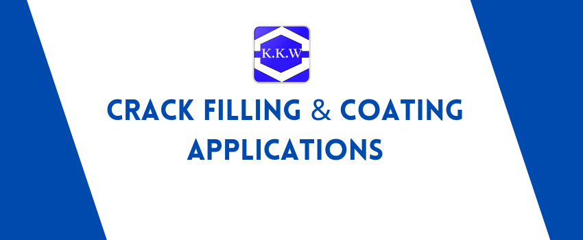 Crack Filling & Coating Applications | K. K. Waterproofing Pvt. Ltd.