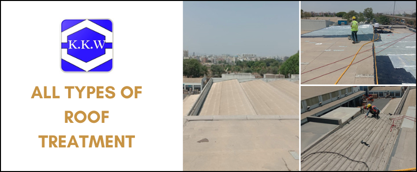 All types of Roof Treatment | K. K. Waterproofing Pvt. Ltd.